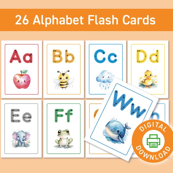 Printable Alphabet - Etsy