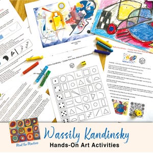 Wassily Kandinsky Art Activities for Kids – Digital Download Kit ...