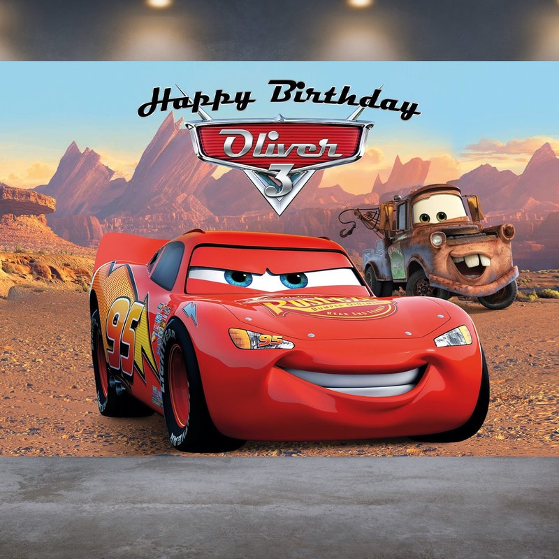 Cars Birthday Decorations - Etsy