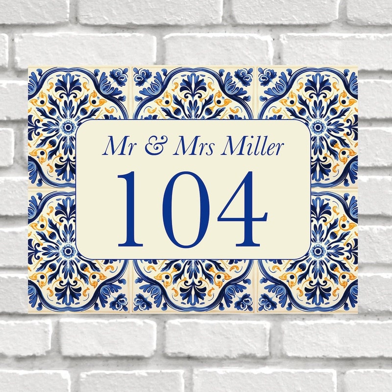 Tile House Numbers - Etsy