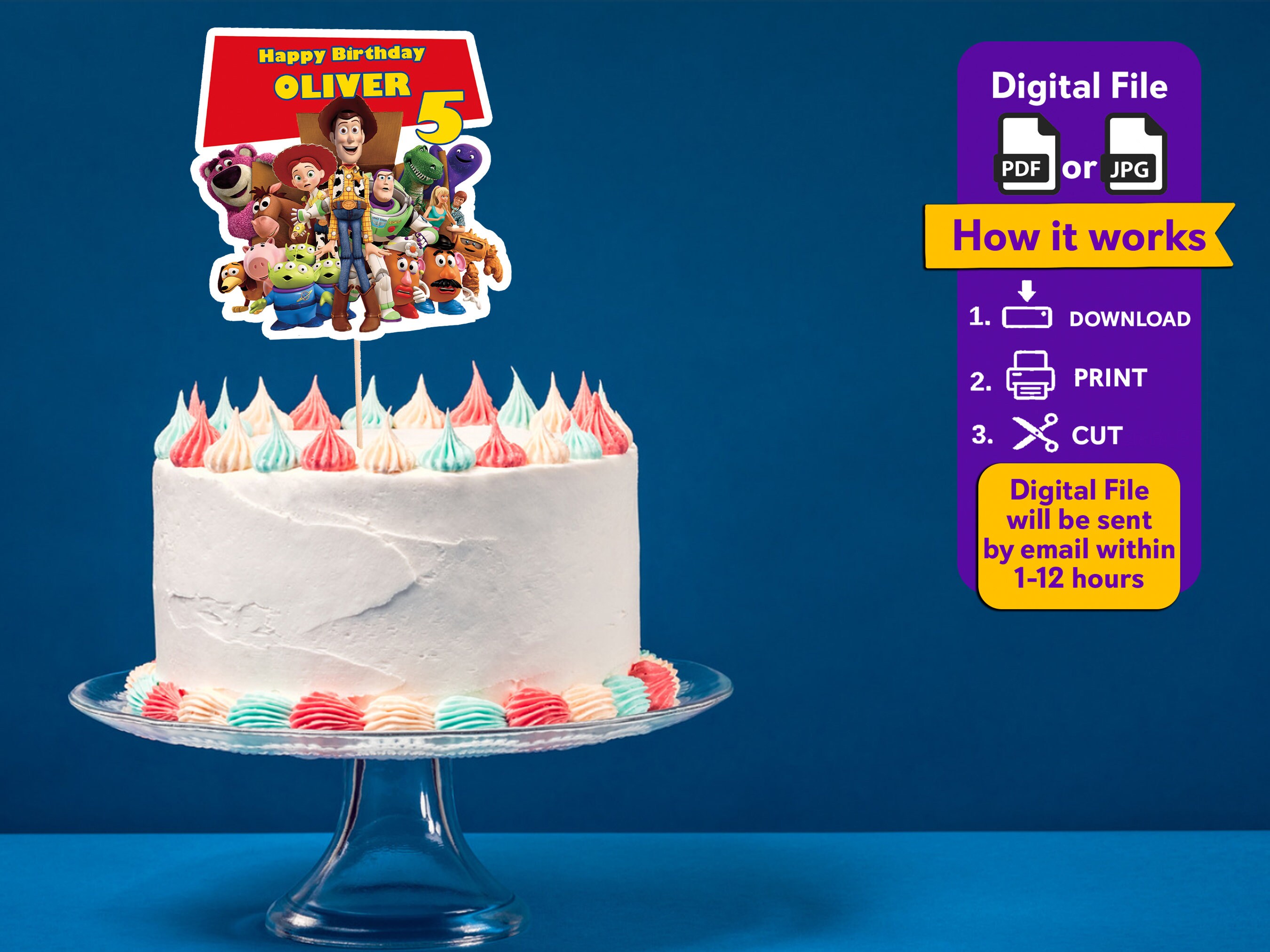 Toy Story PNG, Toy Story Anniversaire png, Chemise danniversaire Buzz ...