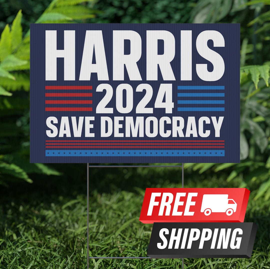 Kamala Harris Yard Sign,harris Walz Sign,kamala'24 Yard Sign,harris ...