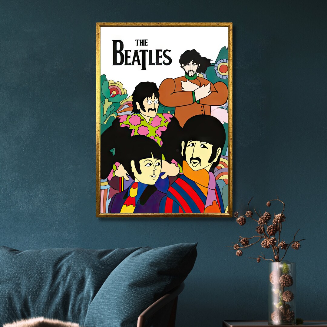 The Beatles legend , the Beatles Canvas, the Beatles Art - Etsy