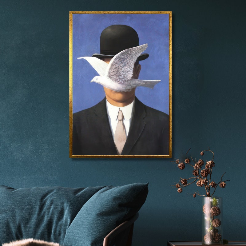 Magritte Bowler Hat - Etsy