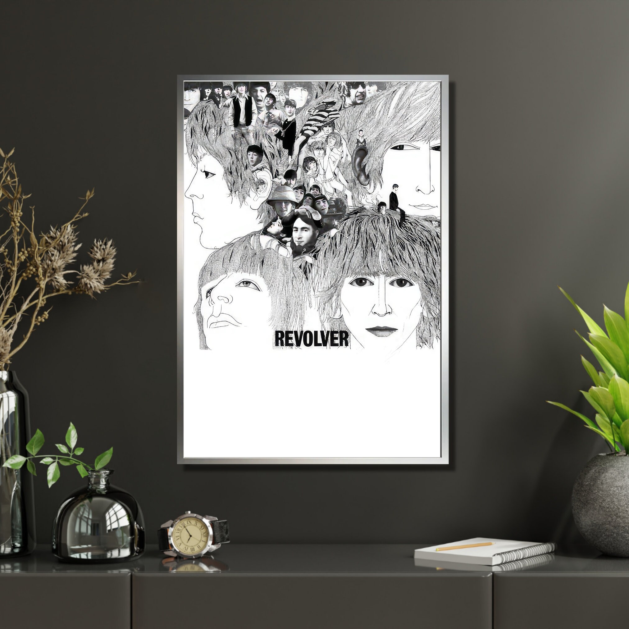 The Beatles revolver , the Beatles Canvas, the Beatles Art - Etsy