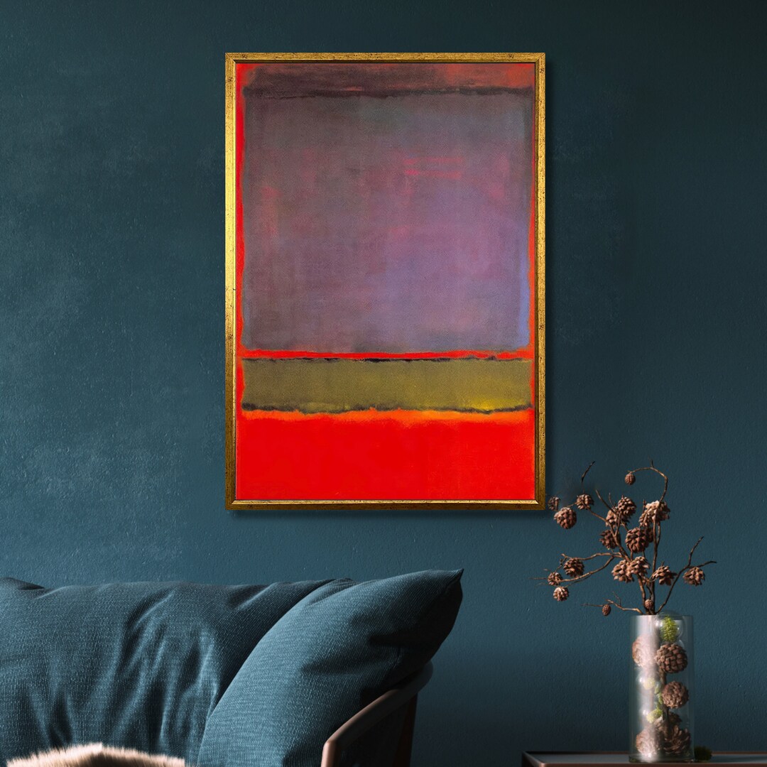 Mark Rothko Nr. 6 Violett, Grün und Rot, Mark Rothko Nr. 6 Violett ...