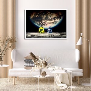 Cyberpunk Edgerunner "moon", Cyberpunk Canvas, Lucy Art - Etsy