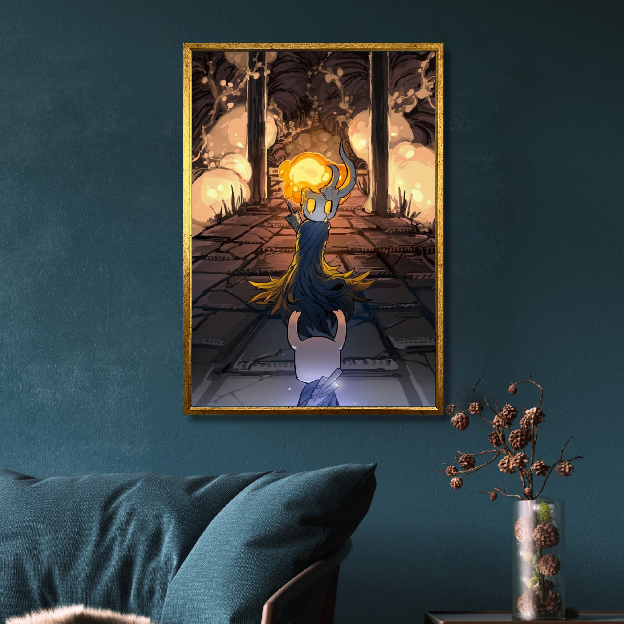 Hollow Knight sad, Hollow Knight Canvas, Hollow Knight Art - Etsy