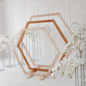 Triangle Wedding Arch: Rustic Arbor Decor, Outdoor Backdrop - Etsy