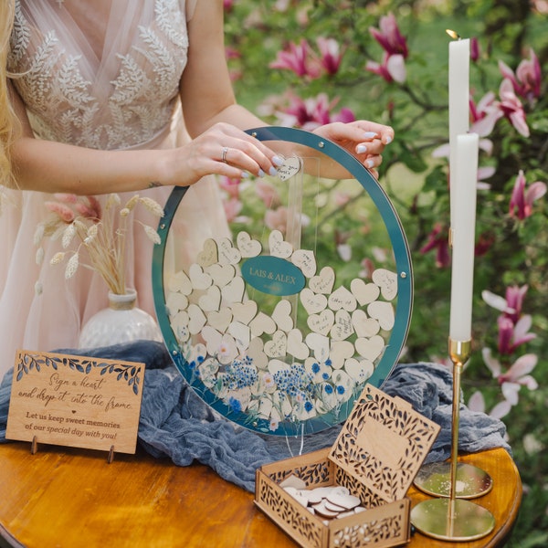 Guest Book Frame - Etsy