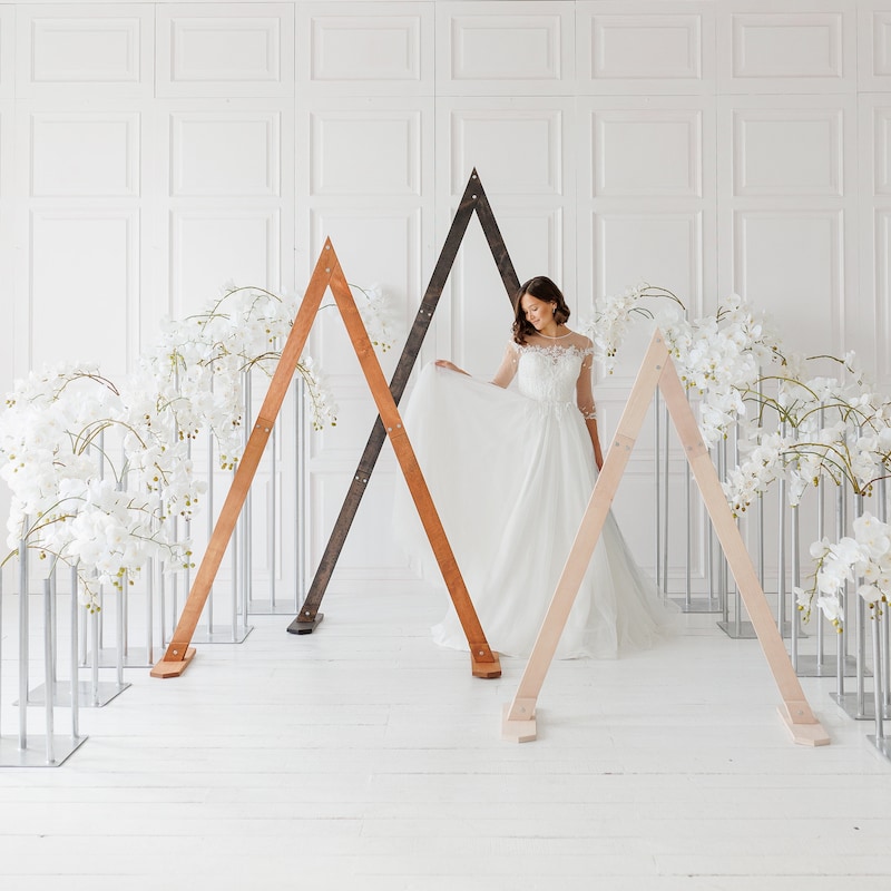 Birch Wedding Arch - Etsy