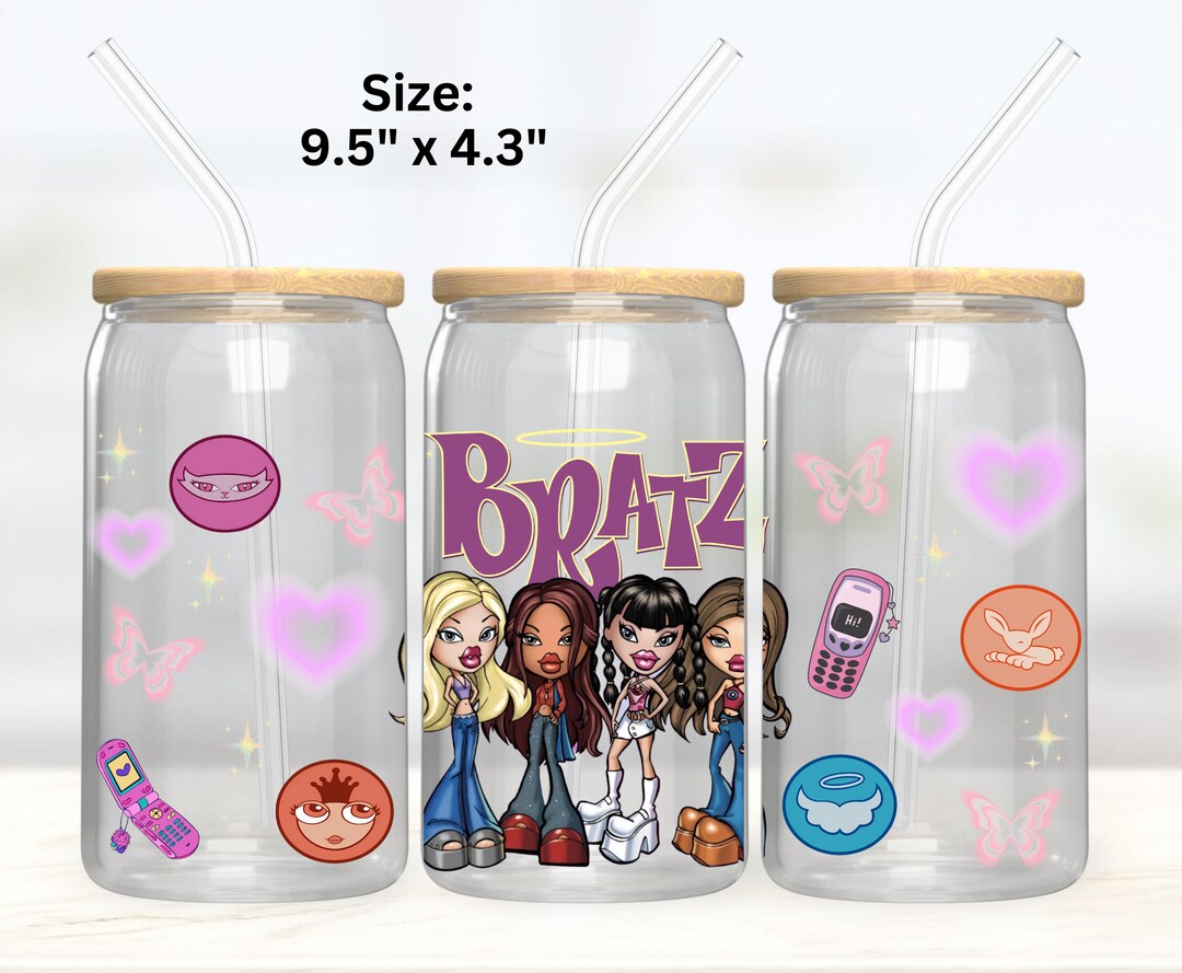 Bratz Cup Wrap Y2k Bratz Png Digital Download Cup Wrap Bratz UV DTF ...