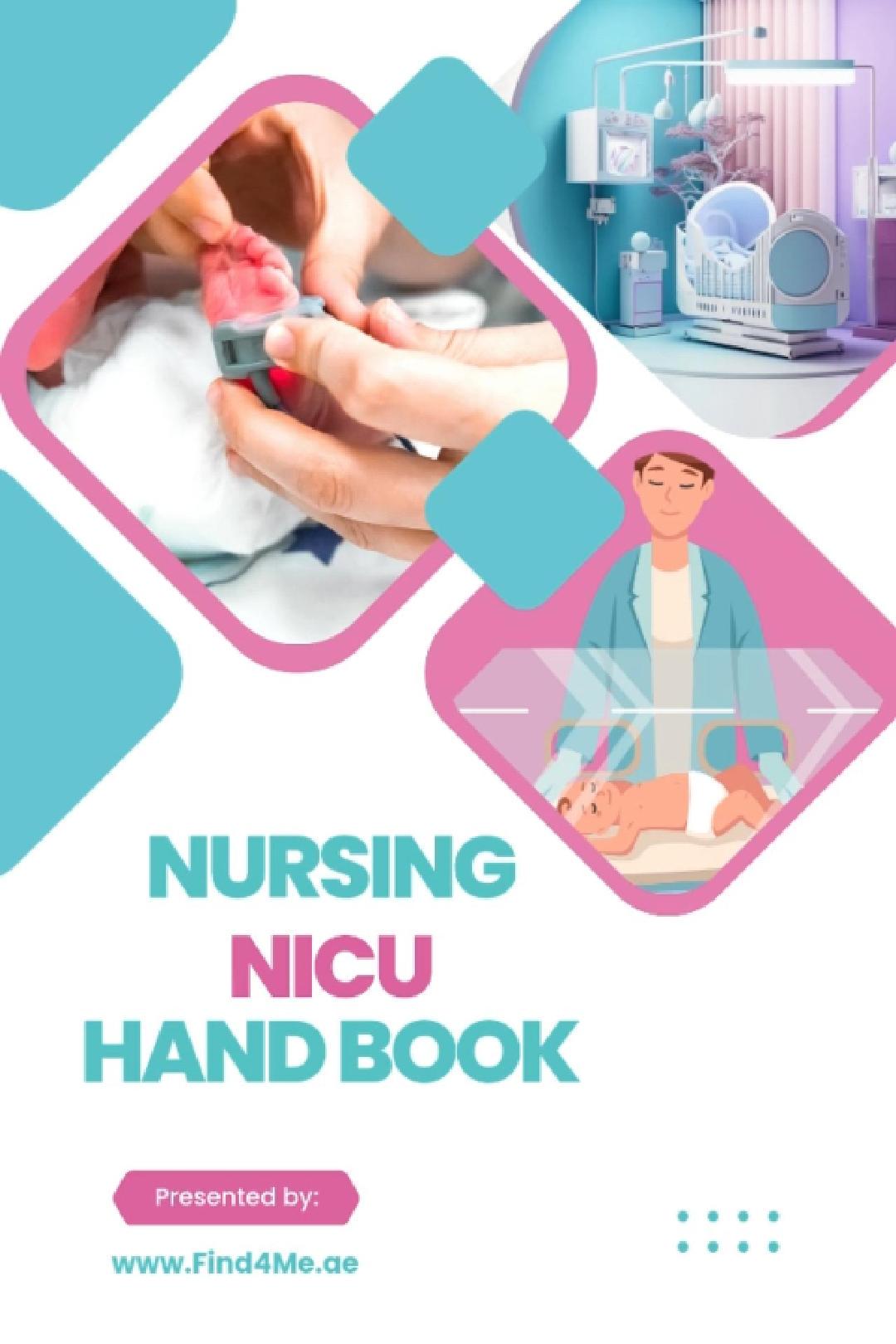 NICU Nursing Study Guide & Handbook: Neonatal Care - Etsy