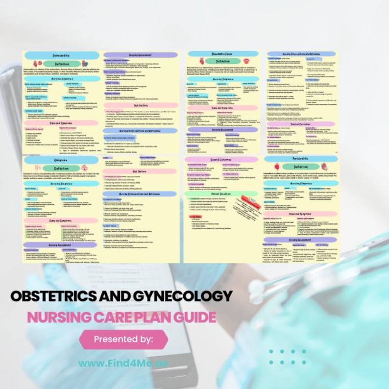 Obstetrics and Gynecology Nursing Care Plans Printable Nursing School ...