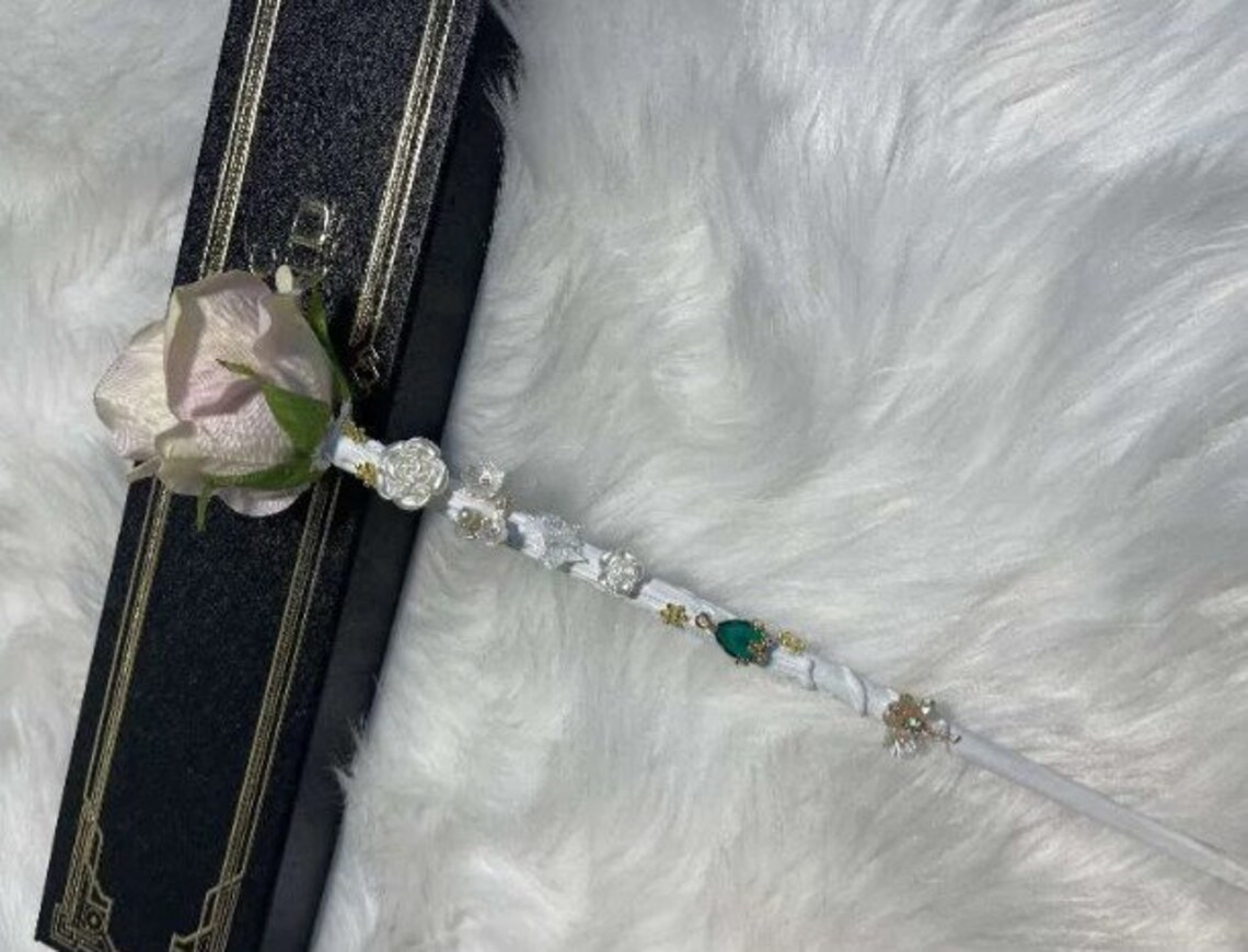 Sparkle Princess Scepter Bouquet Scepter Beautiful Silver - Etsy