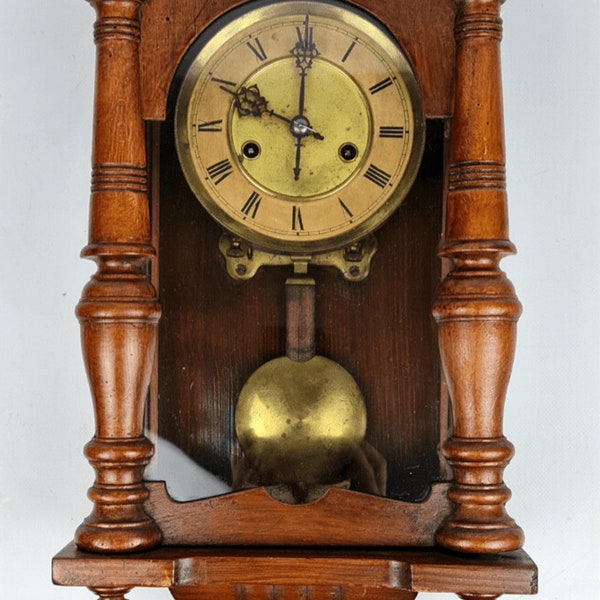 Antique Pendulum Wall Clock - Etsy