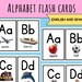 ABC Flash Cards in English and Spanish, Minimalist, Real Images ...