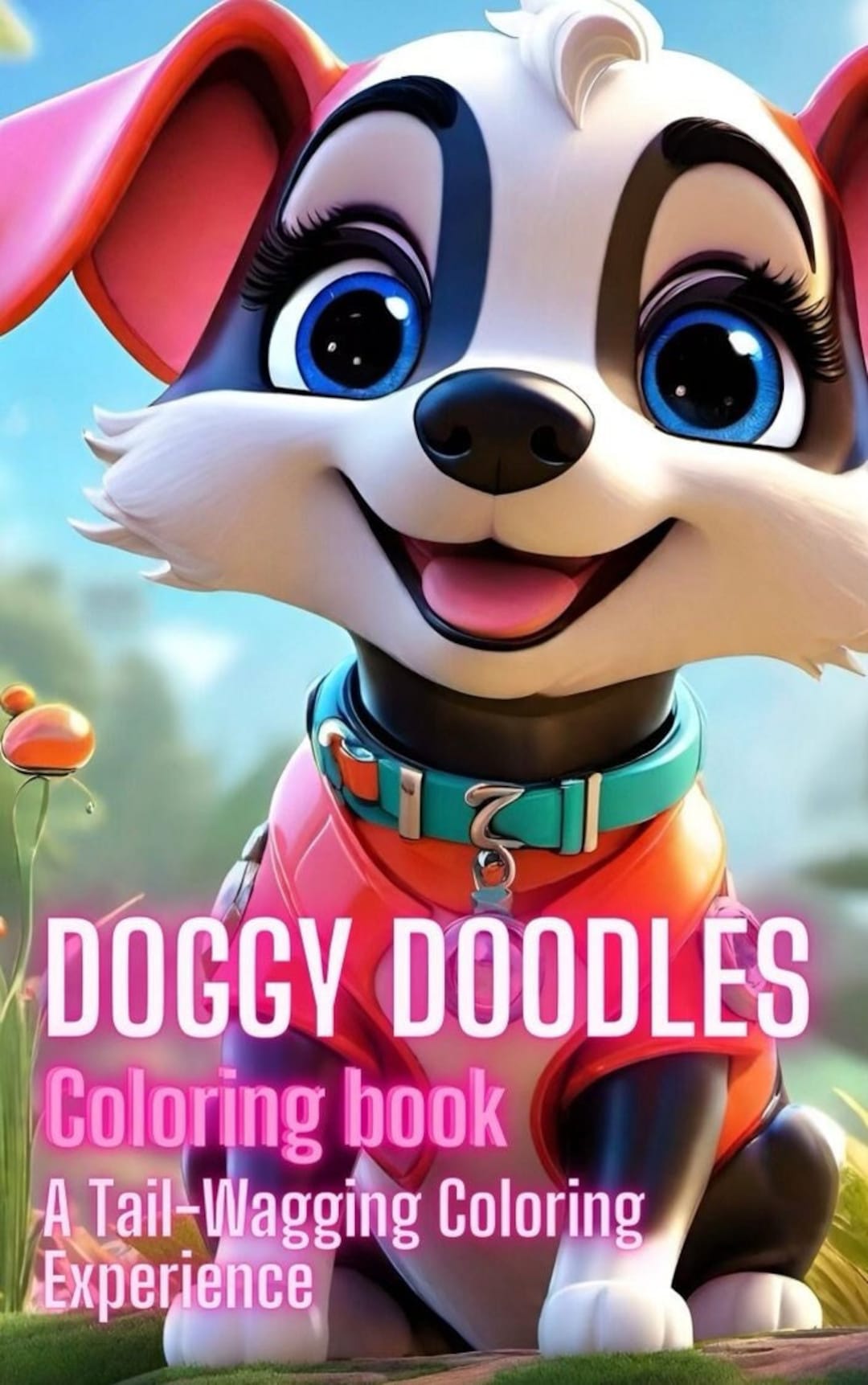 50+ Pages - Doggy Doodles Coloring Book - for the Whole Family - Etsy