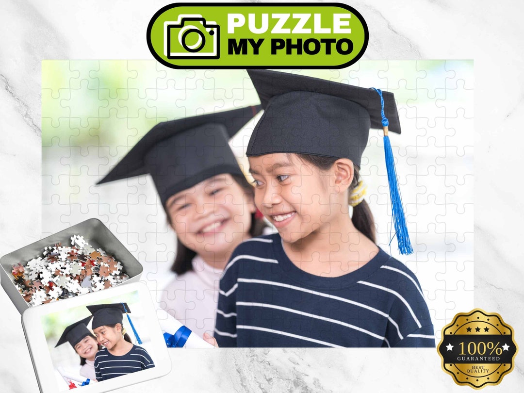 Graduation Gift Puzzle Personalized Friend Gift Picture Puzzle Photo ...