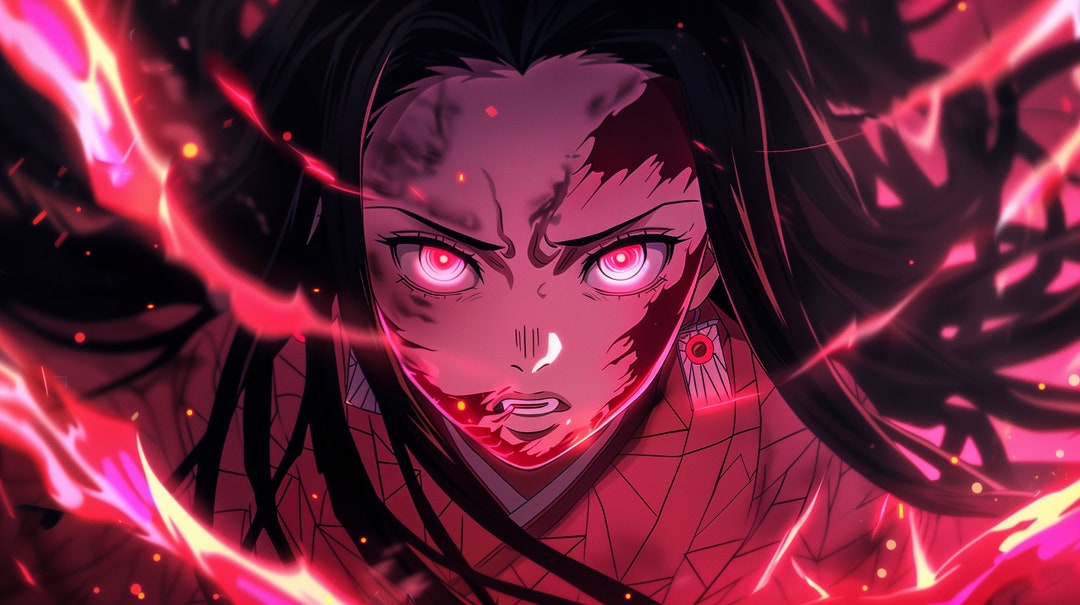 Nezuko Desktop Wallpaper 4k, Demon Slayer Anime HD, Aesthetic Wallpaper ...