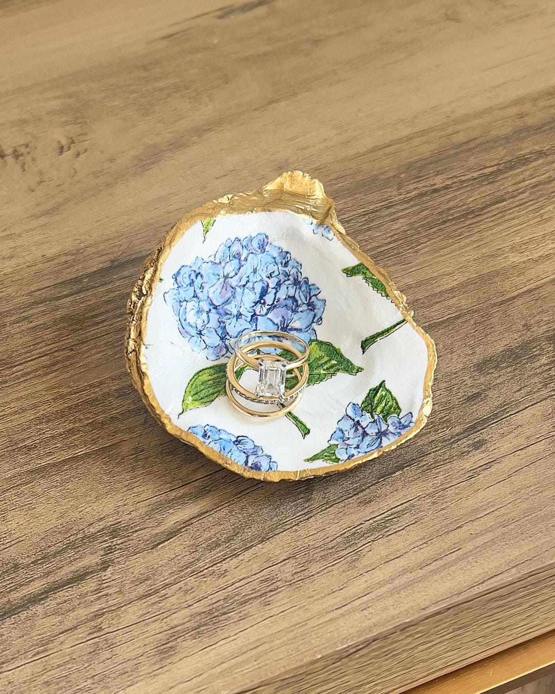 Nantucket Hand Made Oyster Shell Ring Dish or Trinket Dish. Newlywed ...