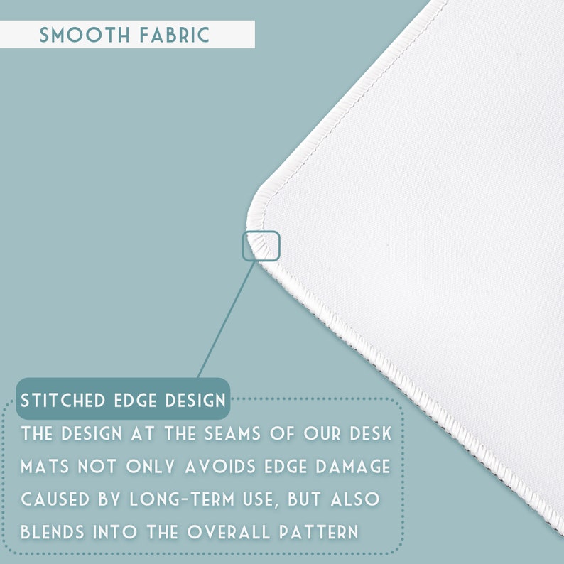 Green Tree and Blue Sky Gaming Mouse Pad Nature Desk Mat Forest Cartoon ...