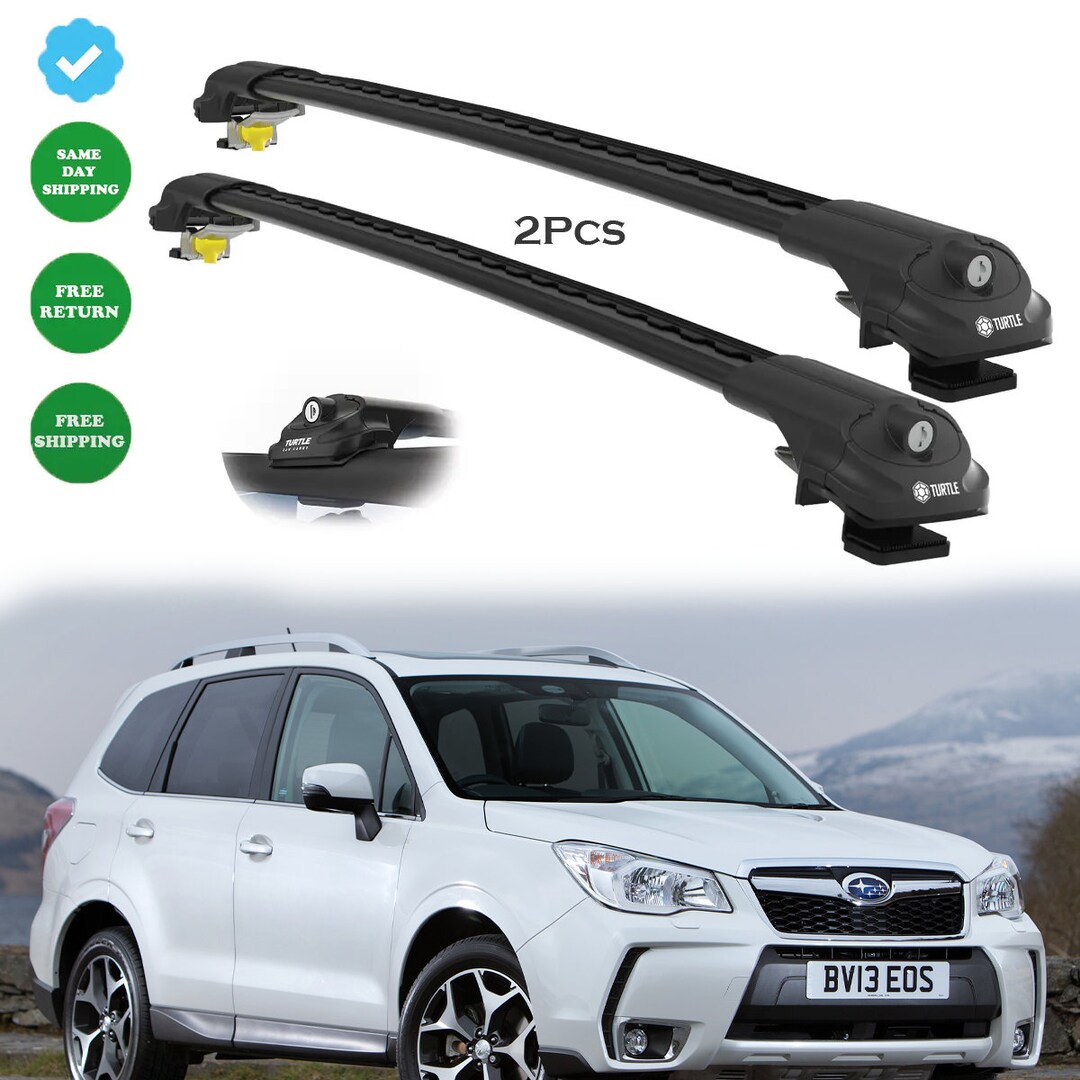 Subaru FORESTER SJ 2013-2018 Roof Rack Roof Rails Roof Rack Cross Bars ...