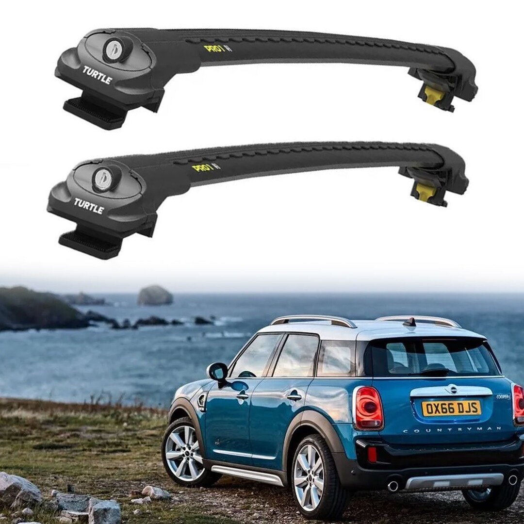 For Mini Countryman F60 Suv 2017-2022 Roof Rack Cross Bars Rails Black ...