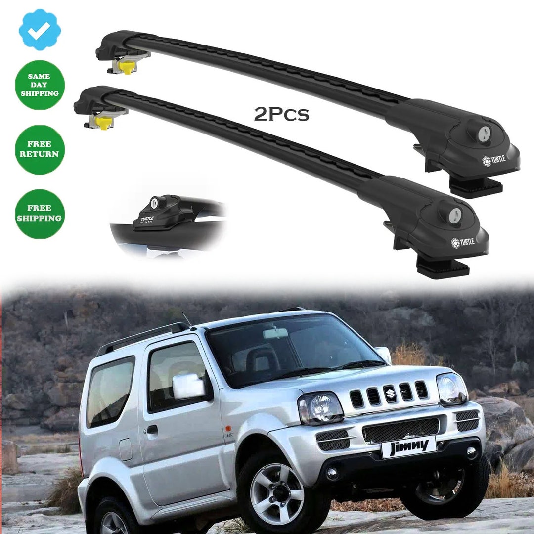 Suzuki JIMNY mk3 1998-2018 Roof Rack Roof Rails Roof Rack Cross Bars ...