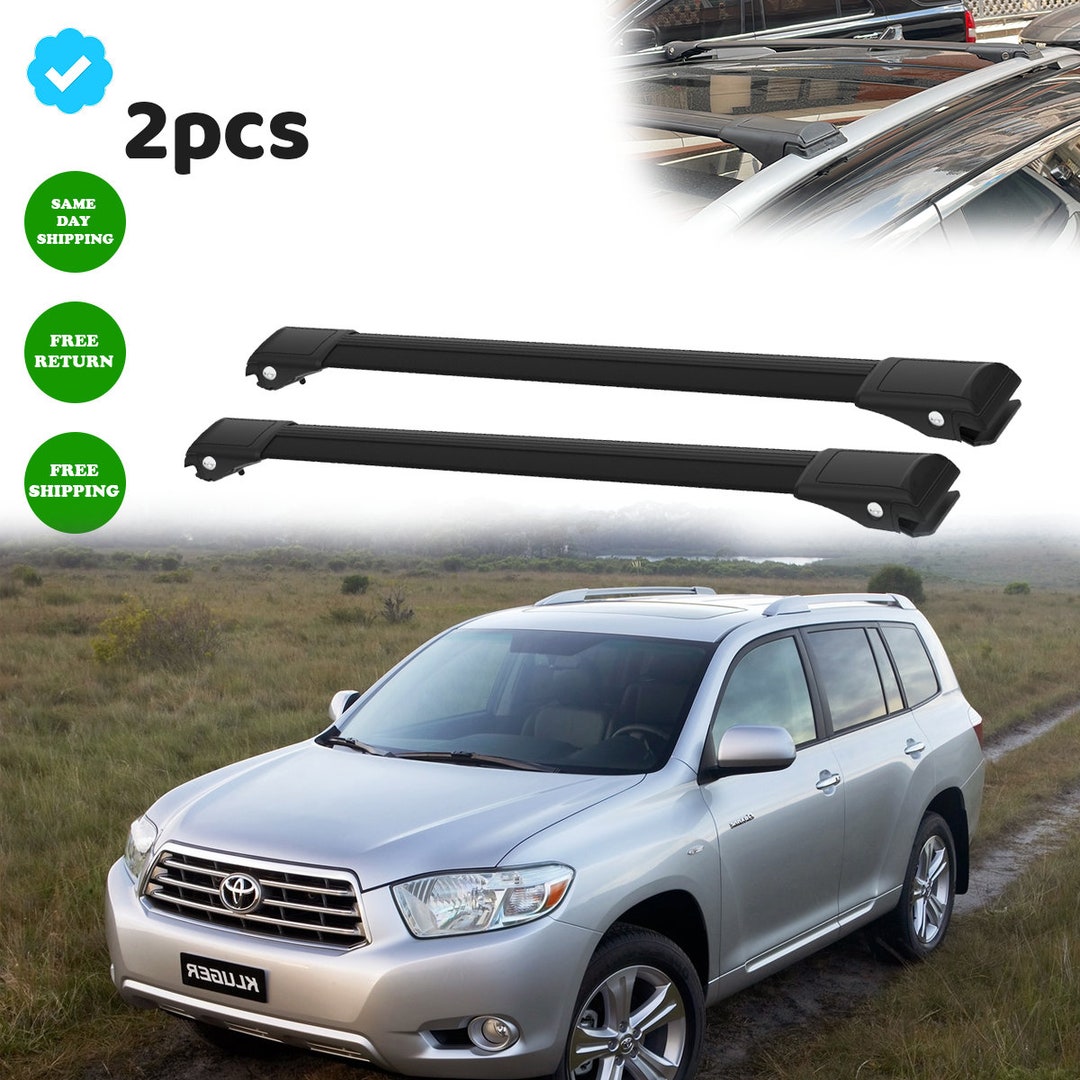 Toyota Highlander/kluger MK2 XU40 20082013 Fit Roof Rack Cross Bars ...