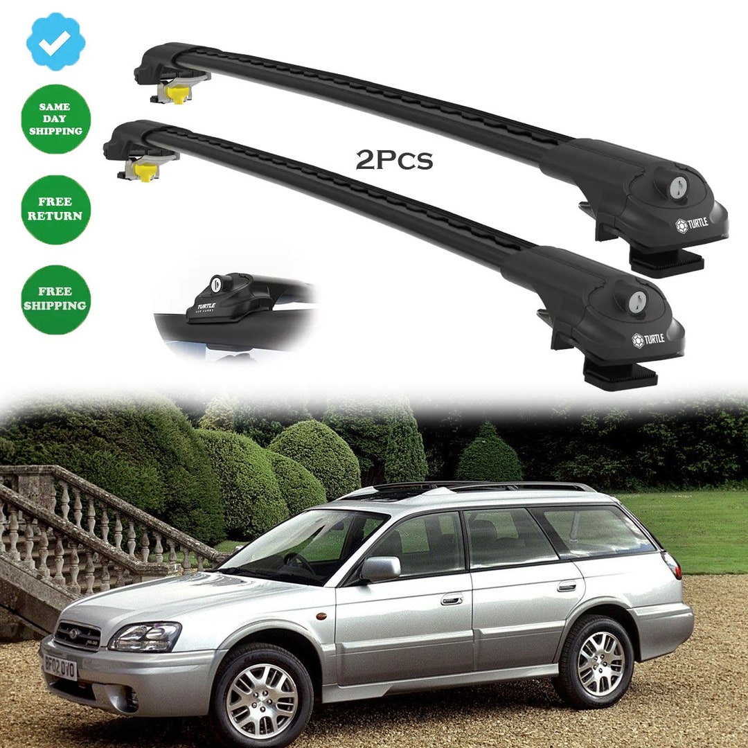 Subaru OUTBACK BH 2000-2004 Roof Rack Roof Rails Roof Rack Cross Bars ...