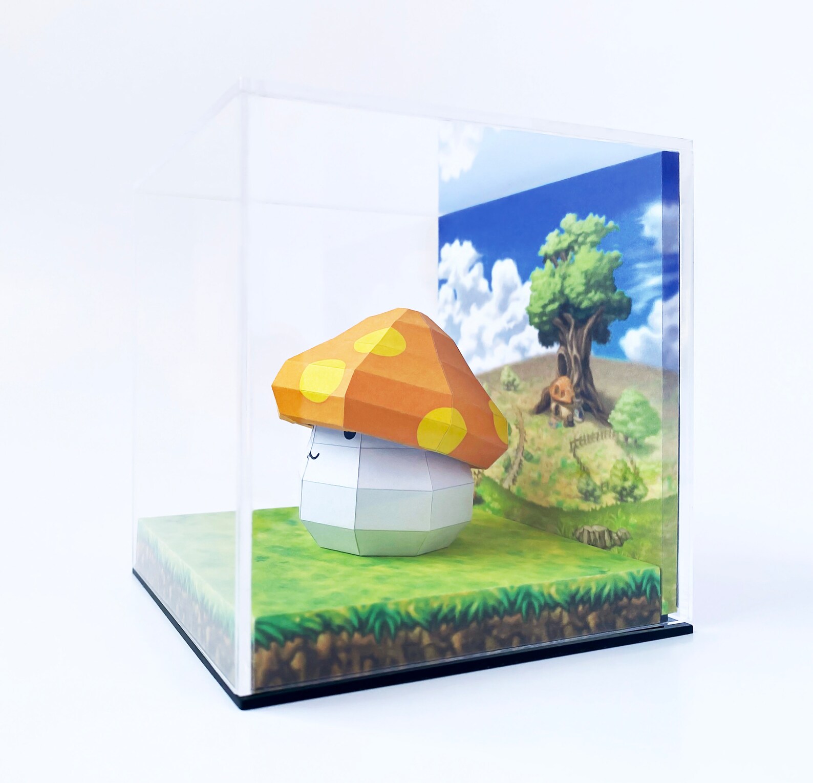 Maplestory Mushmom Orange Mushroom Henesys Papercraft Paper Art Model ...