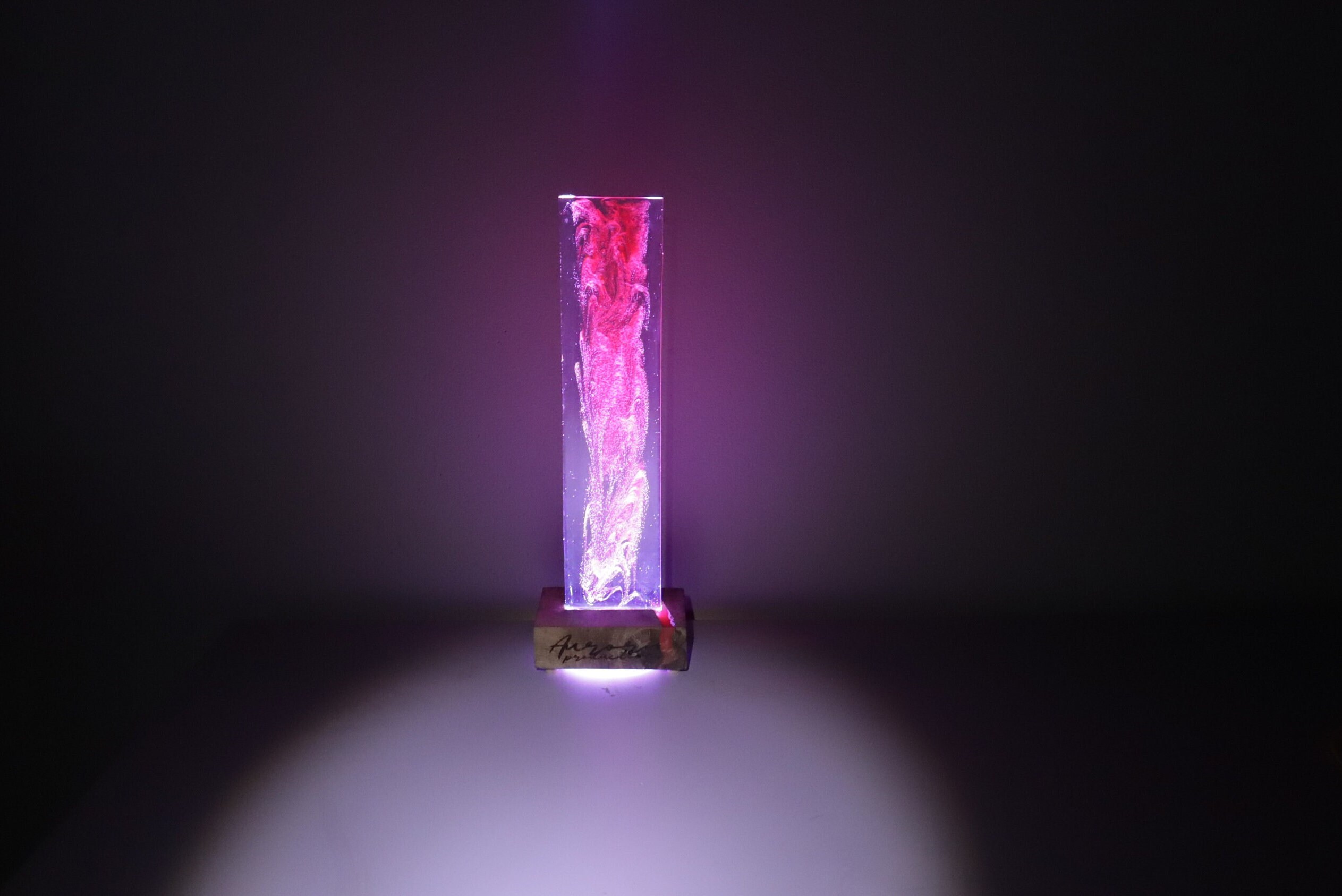 Epoxy Resin Night Lamp/table Lamp. - Etsy