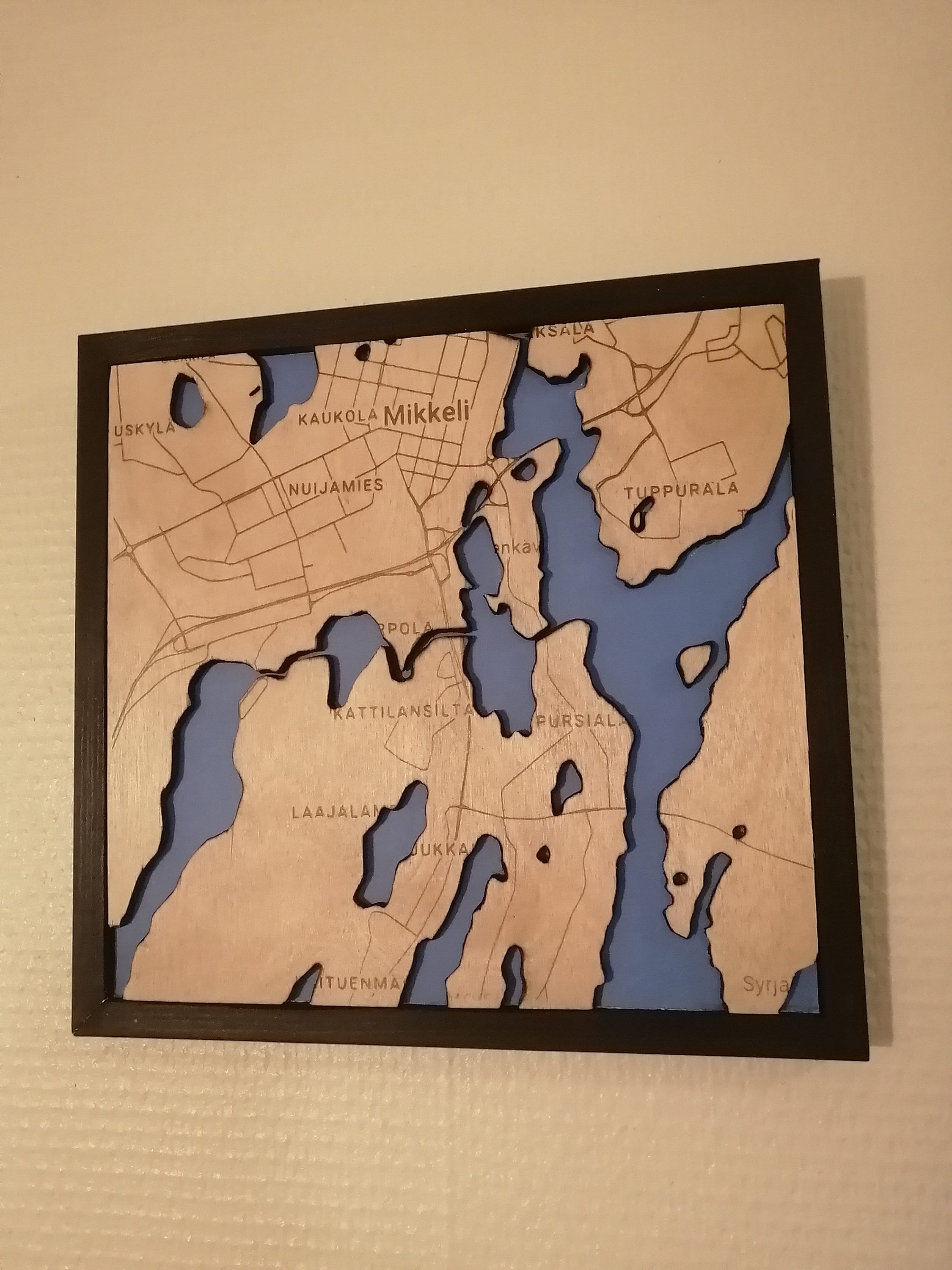 Laser Cut Maps, Laser Etched - Etsy