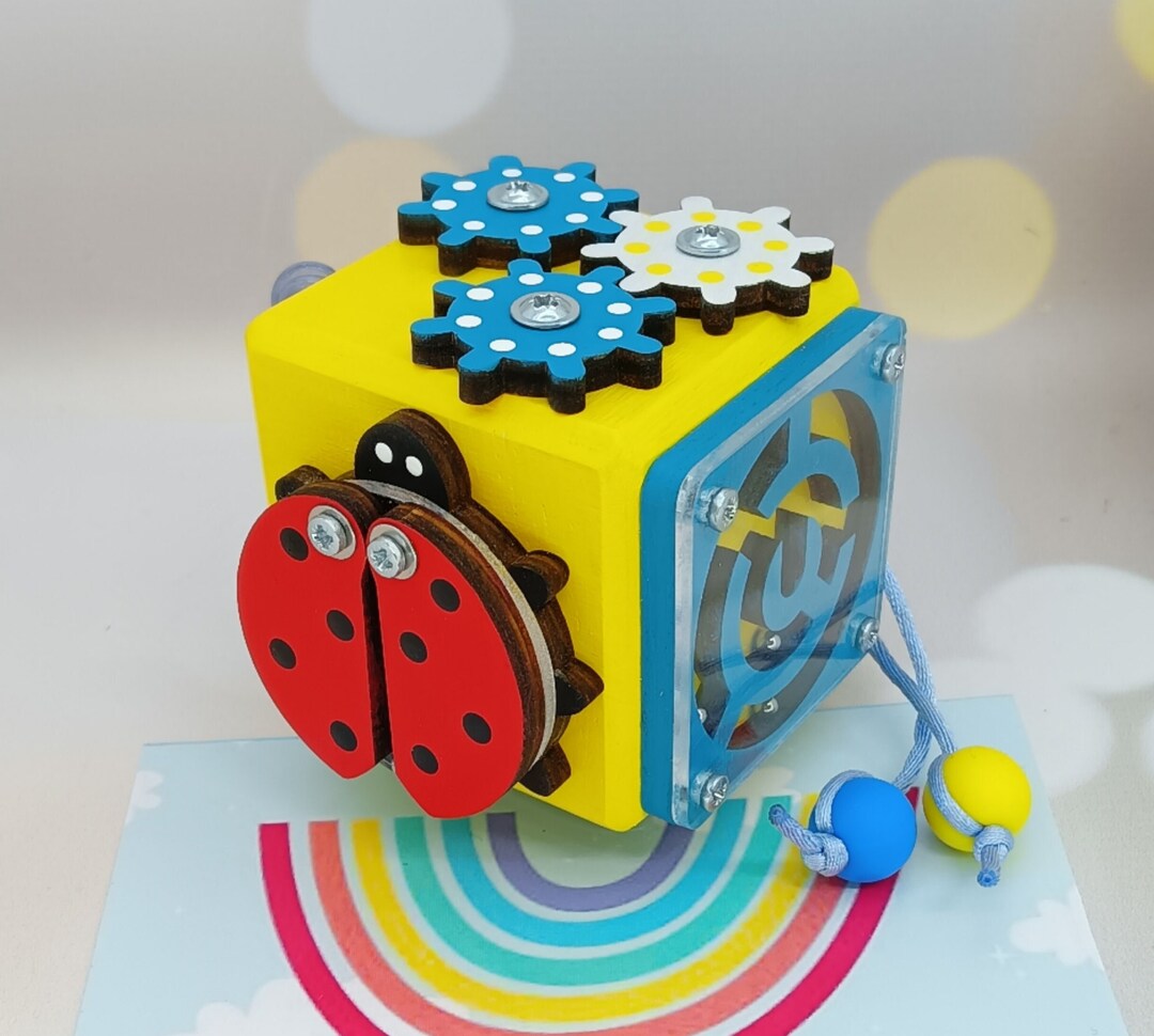 Busy Cube, Busy Board for Toddlers, Toddler Busy Board,busy Board 1 ...