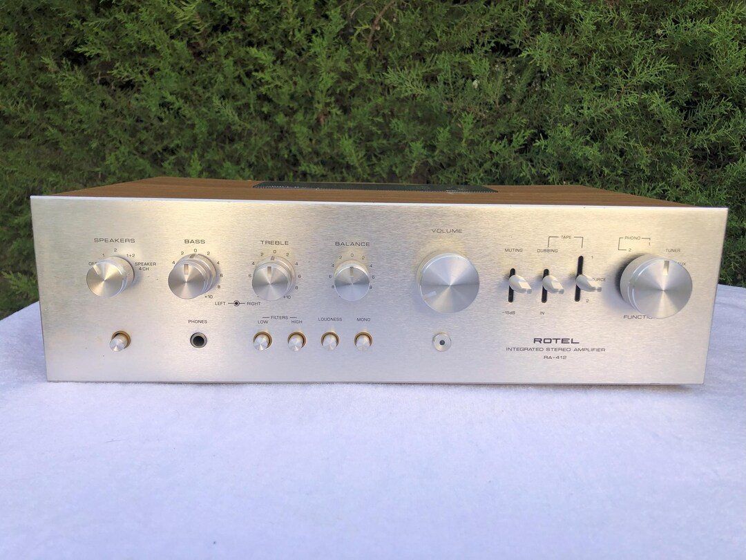 ROTEL RA-412 Amplifier / WORKING - Etsy UK