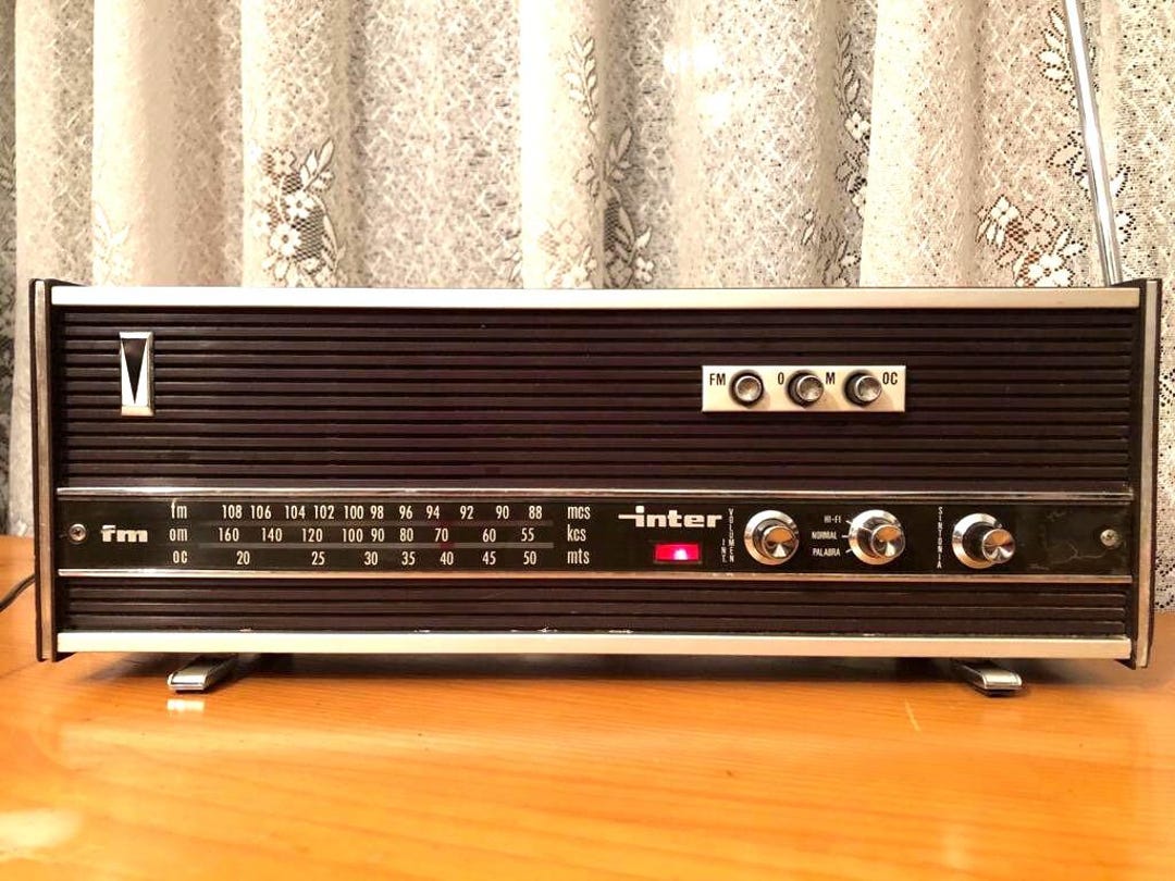 Vintage Radio INTER EUROMODUL 70 / WORKING - Etsy