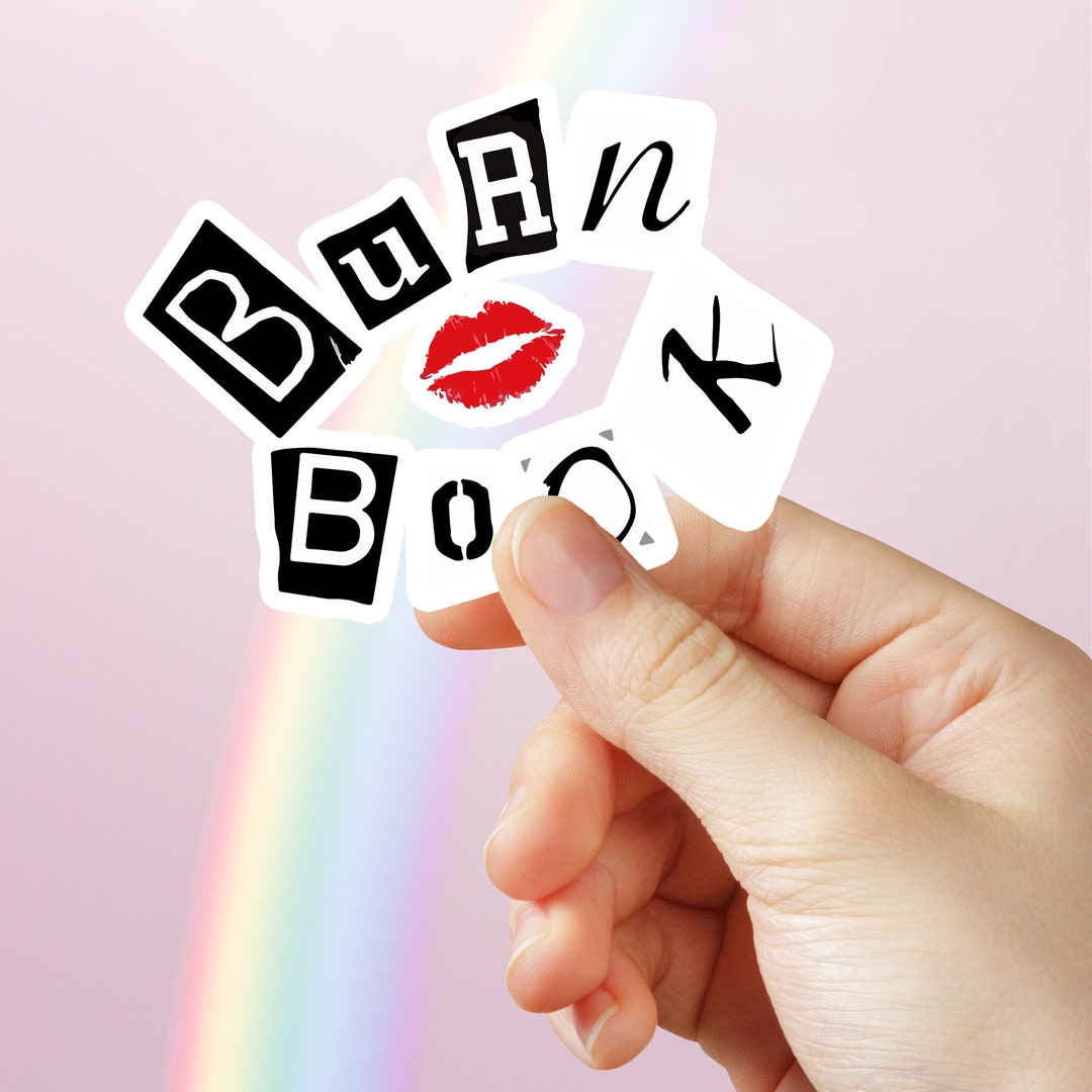 Burn Book Sticker / Mean Girls Sticker / Regina George / Cady Heron ...