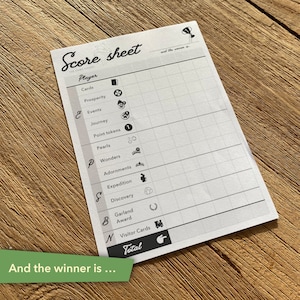 Everdell Score Sheet PDF (unofficial) Printable Scorepad for Board Game ...