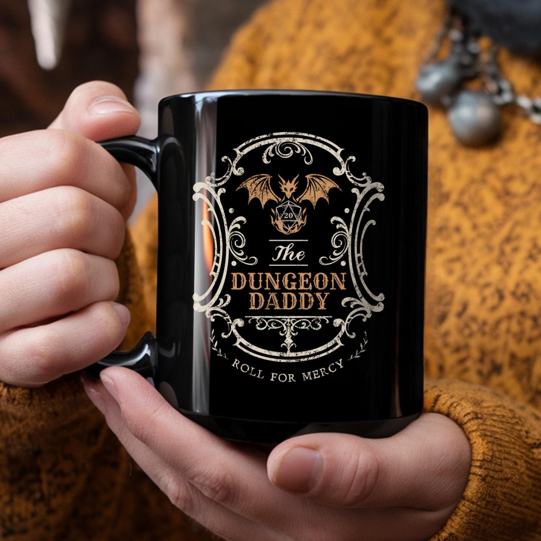 DND Mug – Dungeon Master Mug – Dungeons and Dragons Gift – Funny Dnd ...