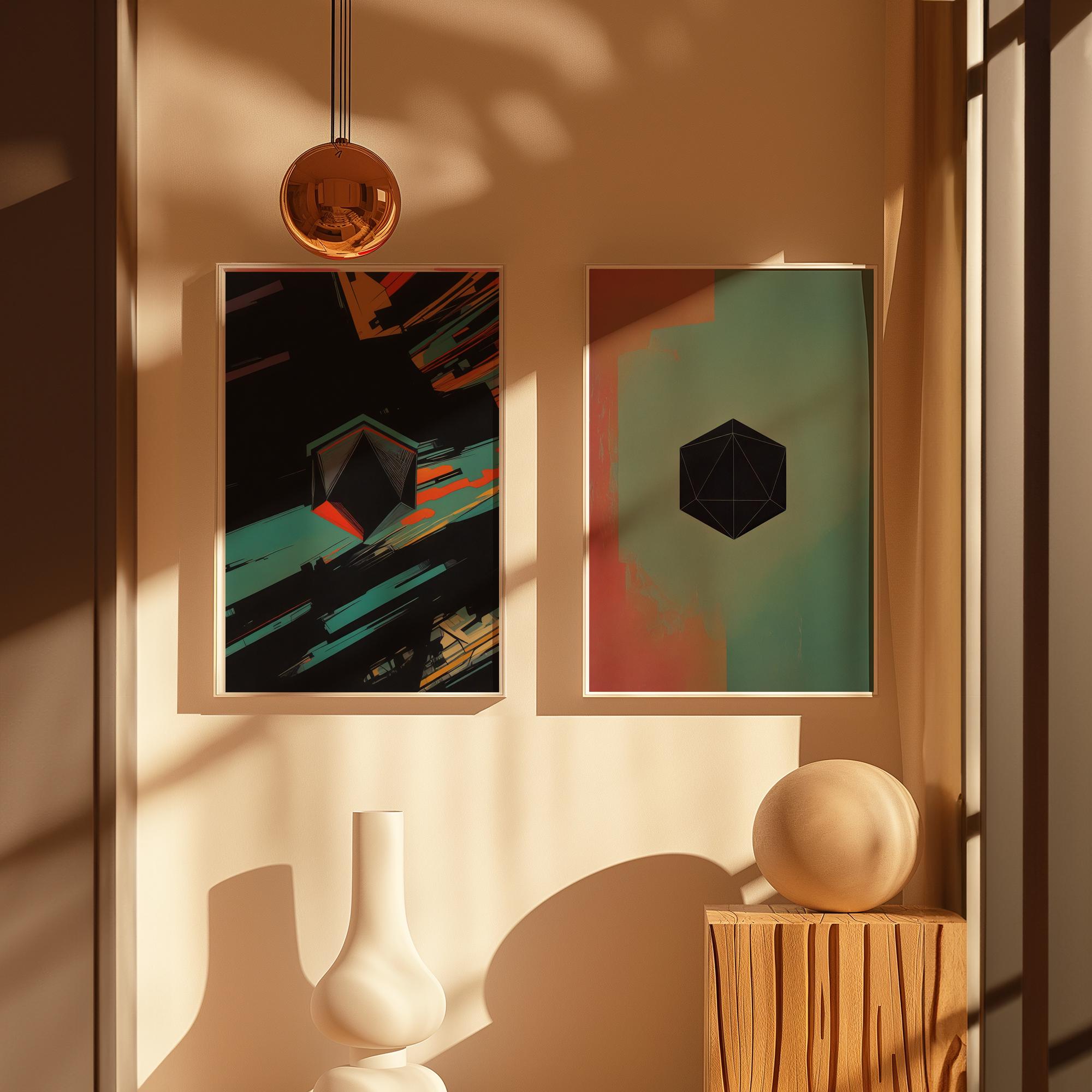 Dnd Wall Art Set Dice Printable D&D Art Poster Dungeons and Dragons ...