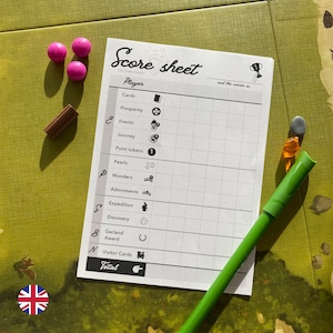 Everdell Score Sheet PDF (unofficial) Printable Scorepad for Board Game ...