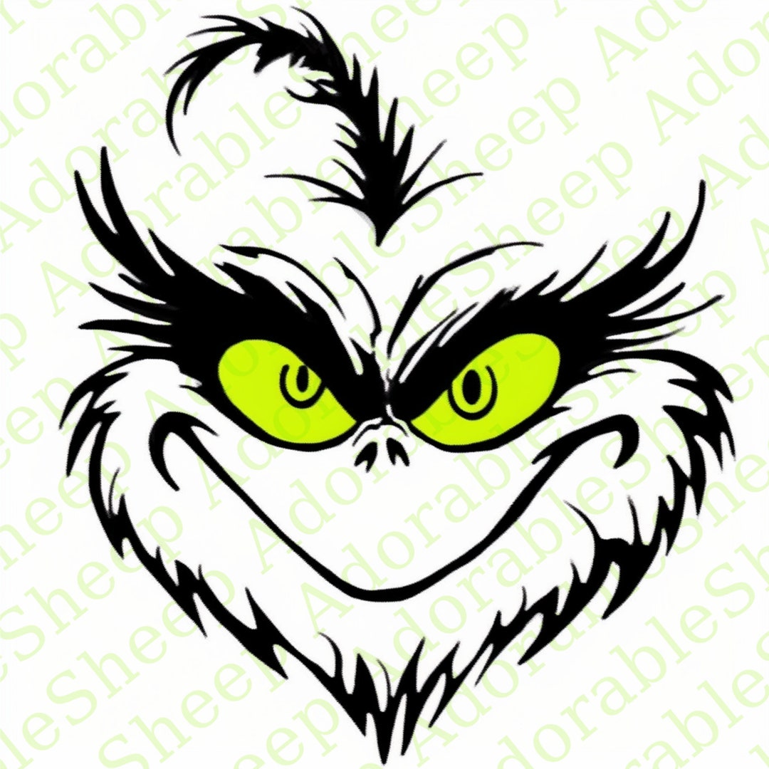Set of Grinch Png Digital Images for Printing,png for Sublimation,print ...