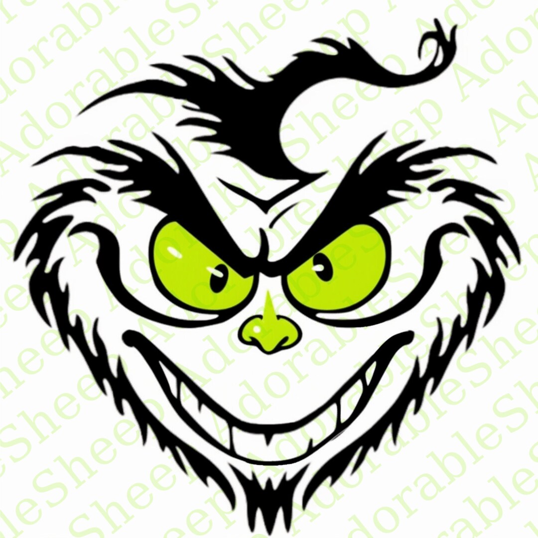 Set of Grinch Png Digital Images for Printing,png for Sublimation,print ...