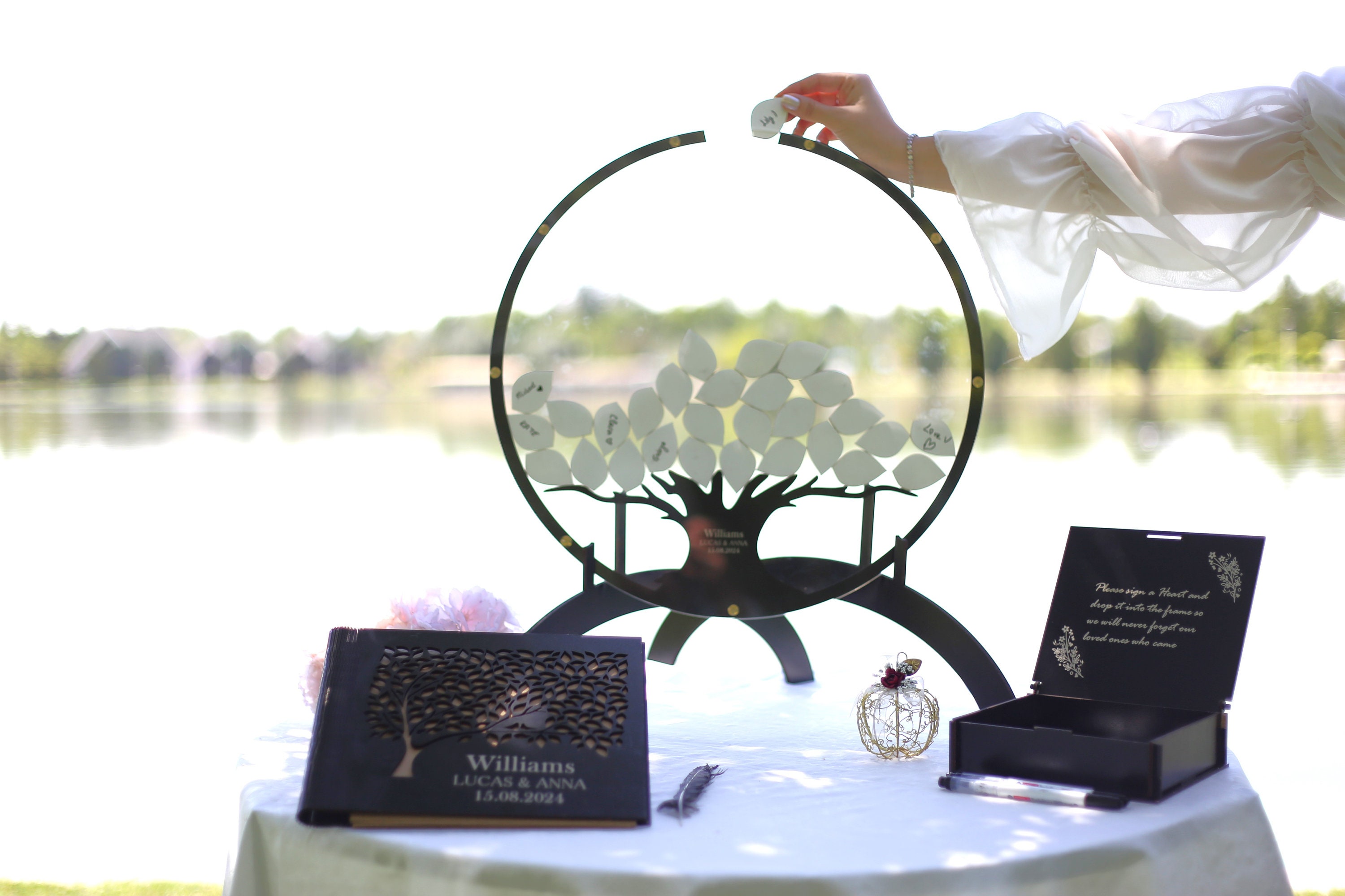 Family Tree Guest Book Wedding, Wedding Guest Book Alternative, Family ...