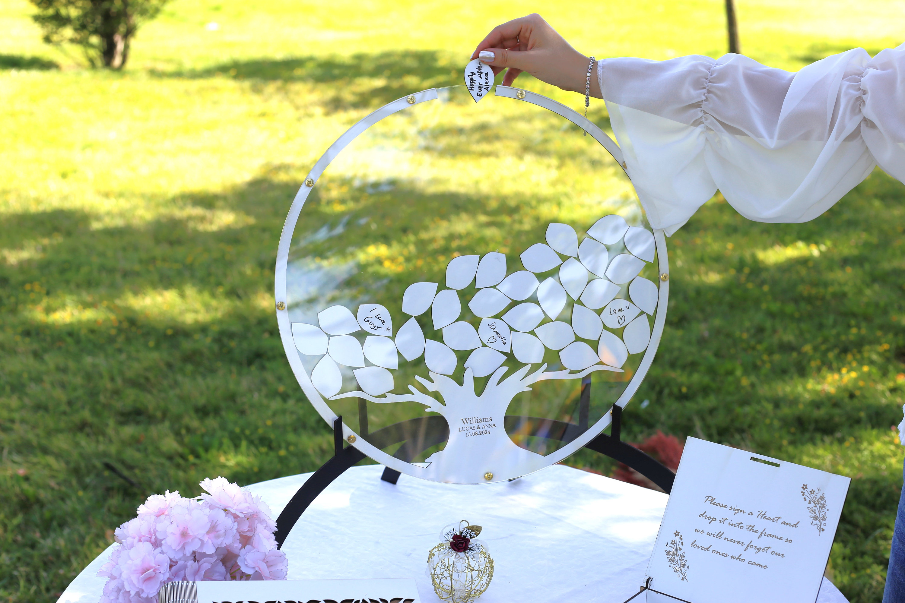 Family Tree Guest Book Wedding, Wedding Guest Book Alternative, Family ...