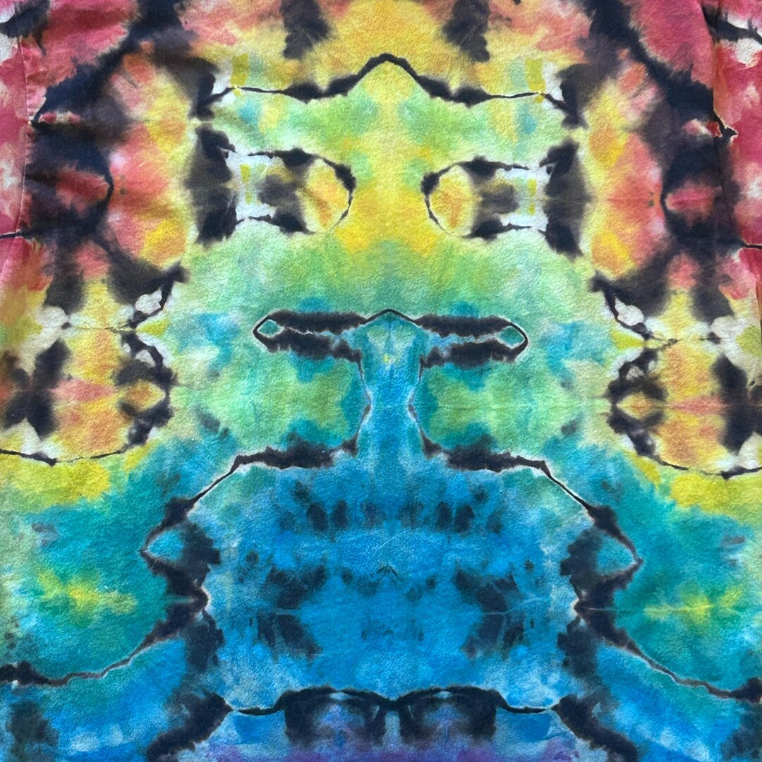 Ninja Turtle Acid Trip Reverse Dye on Next Level - Etsy