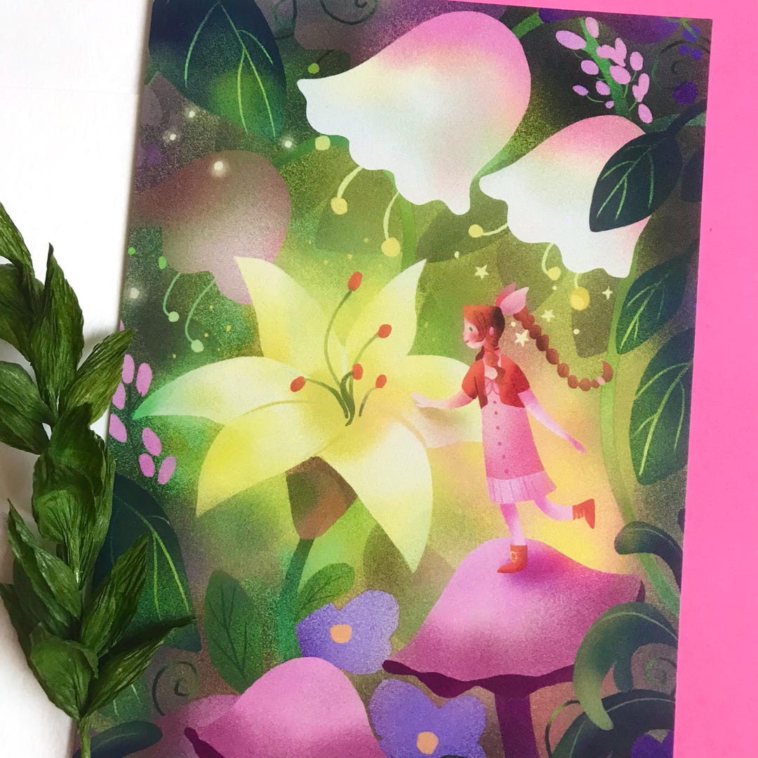Final Fantasy VII - Fairy Aerith Art Print - Etsy