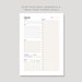 Printable & Digital Workout Daily Planner Fitness Day Plan Minimalist ...