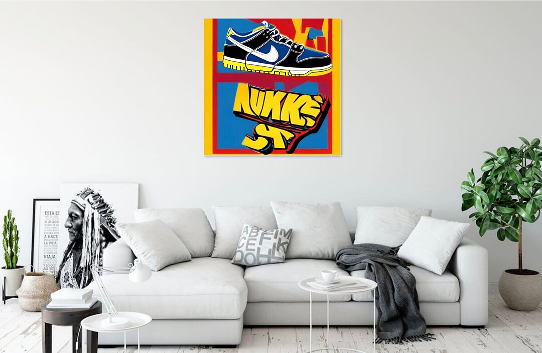 Nike Dunk Low Cartoon Colourful Image Digital Download - Etsy